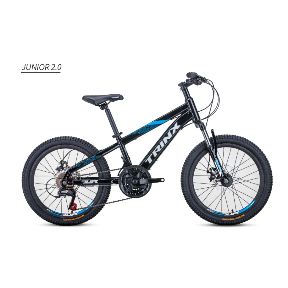 จักรยานเสือภูเขา TRINX JUNIOR 2.0 วงล้อ 20 นิ้ว เกียร์ 6 สปีด เฟรมเหล็ก TRINX MY2020 | Shopee ...