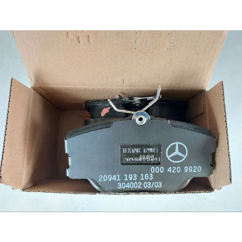 ผ้าเบรคหน้าเบนซ์ W124 BENZ แท้ | Shopee Thailand