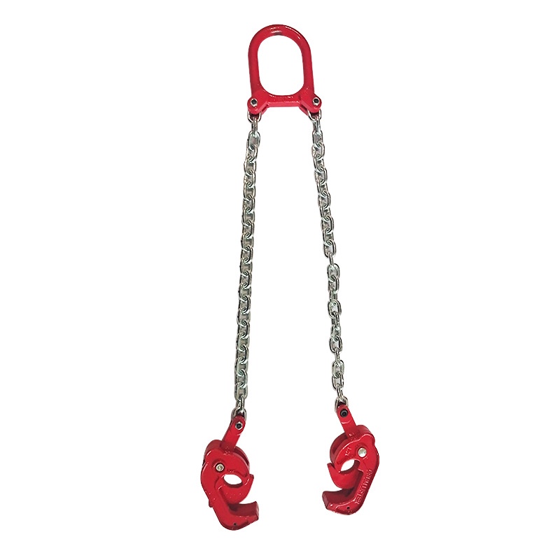 รอกสลิง 2T 0.5M สองขา 2-Claw CHAIN Lifter สำหรับกลอง Lifter CLAMP ...