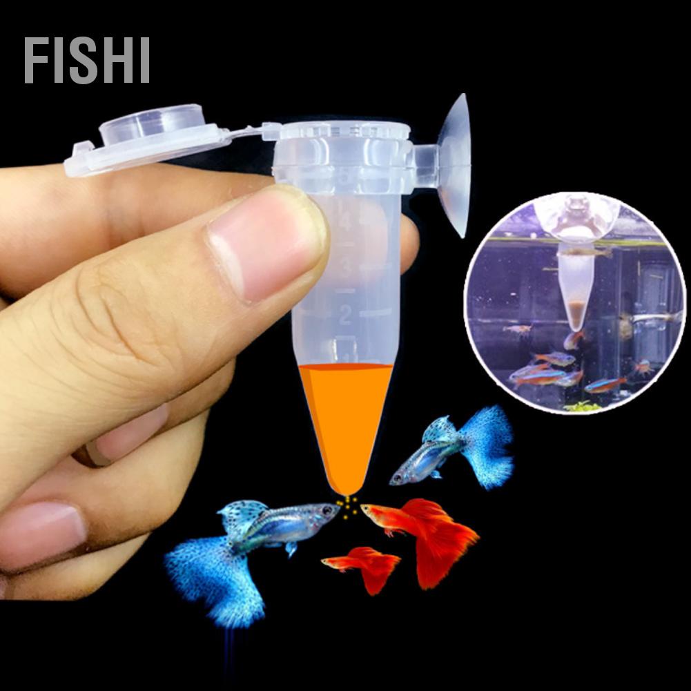Fishi Durable Transparent Aquarium Shrimp Larvae Feeding Tube Fish ...