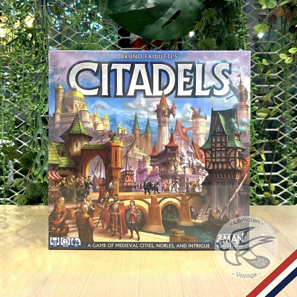 [ของแท้][สินค้าขายดี] Citadels Deluxe/Revised/ศึกสร้างเมือง ภาษาไทย/Scenic Route Mini Exp ห่อ ...