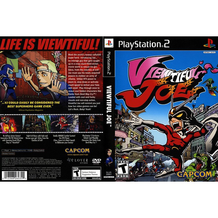 VIEWTIFUL JOE 1 [PS2 US : DVD5 1 Disc] | Shopee Thailand