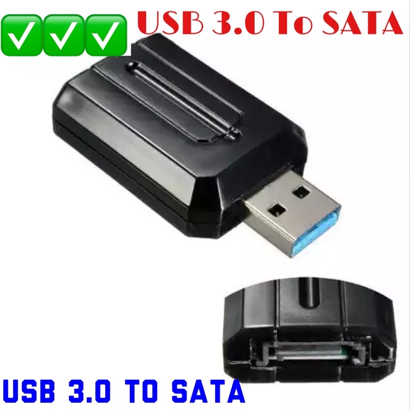 USB 3.0 To SATA 3Gbps Convertor Adapter สำหรับฮาร์ดดิสก์ขนาด2.5นิ้ว "3. ...