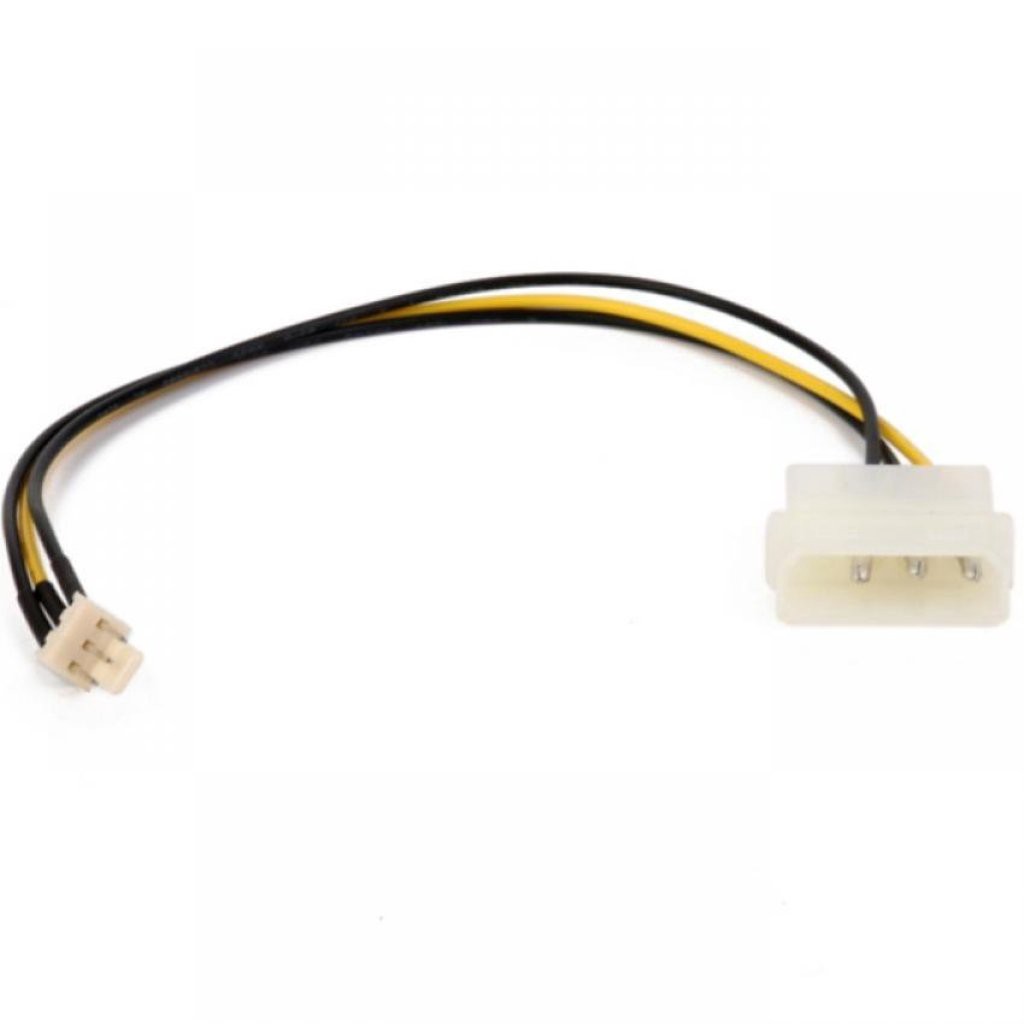 4-Pin Molex/IDE to 3-Pin CPU/Case Fan/Chasis Power Connector Cables ...