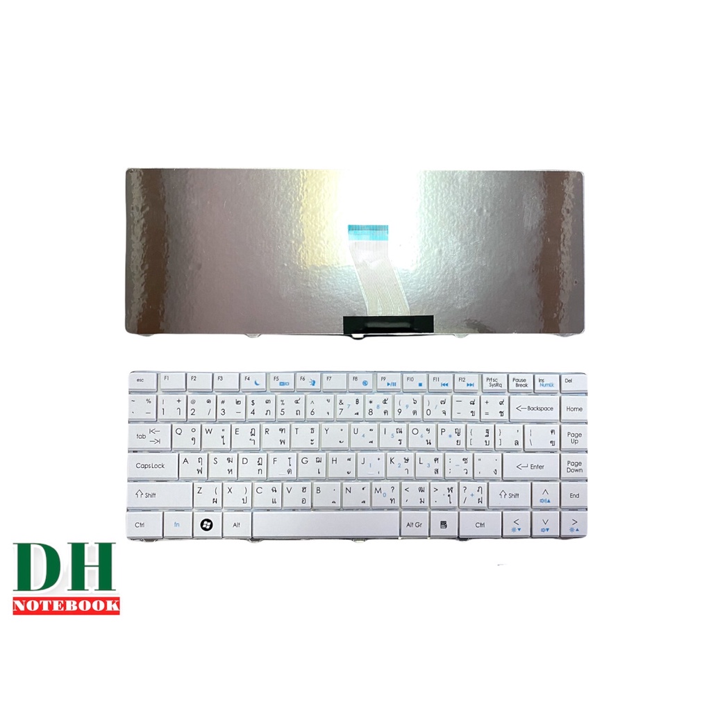 คีย์บอร์ดโน๊ตบุ๊ค keyboard Acer emachines D525 D725 MS2268 4732Z 3935 ...