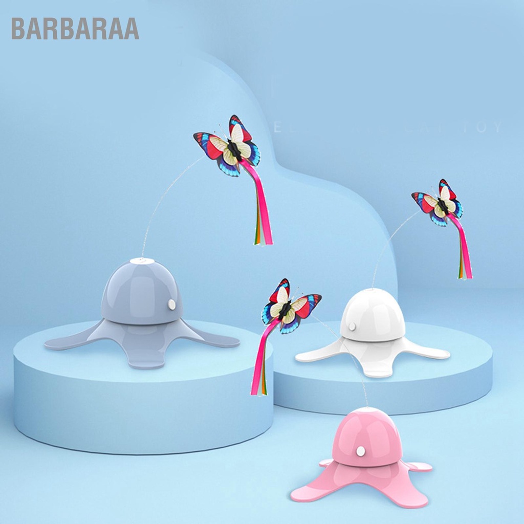 Barbaraa ของเล่นผีเสื้อกระพริบ หมุนได้ 360 องศา พร้อมผีเสื้อกระพริบ 3 ...
