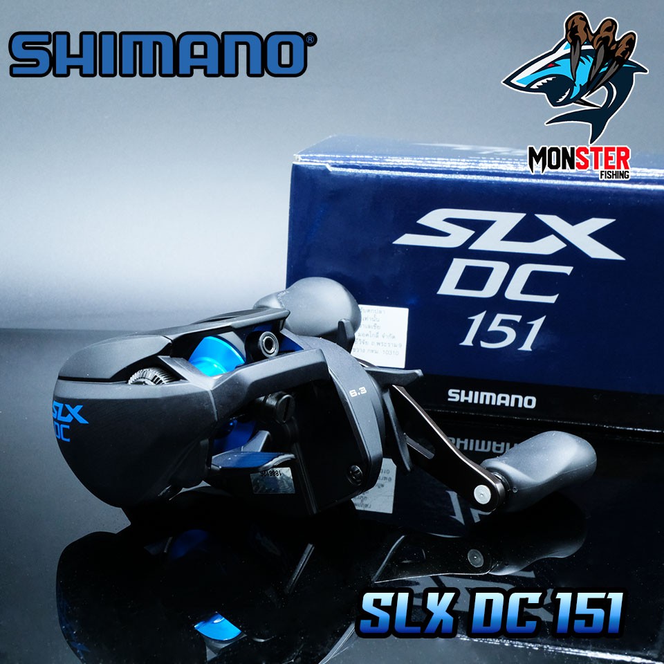 รอกหยดน้ำชิมาโน่ SHIMANO SLX DC 150/151 HG และ XG มีทั้งหมุนซ้ายและหมุนขวา (มีรอบ 6.3:1/7.2:1/8. ...