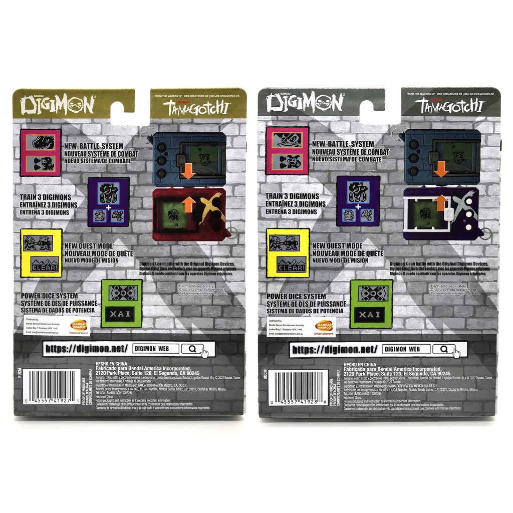 Digital Monster Digimon X2 Digimon X V-pet Ver.US สีน้ำเงิน สีเทา ลอต ...