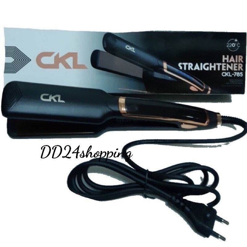 เครื่องหนีบผมCKL-785รุ่นใหม่ปรับอุณหภูมิได้มีมอก.หนีบเรียบเงางามถนอมเส้นผมรูปทรงสวยงามสดุดตาที ...