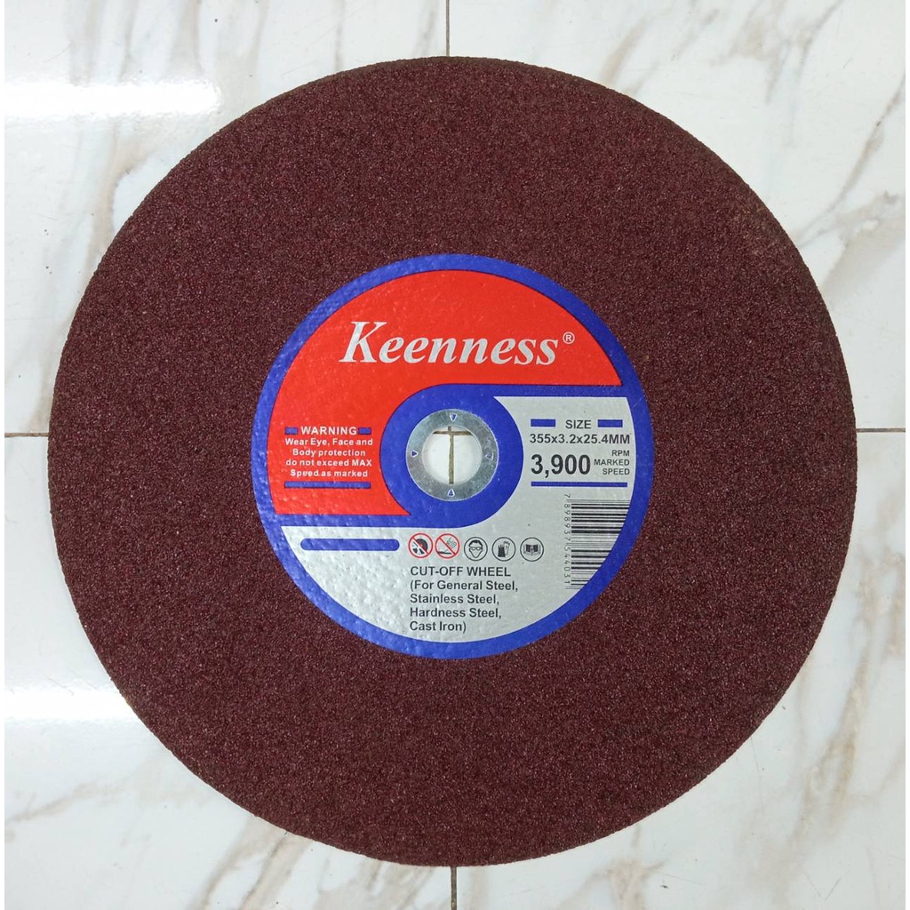 แผ่นตัดสแตนเลส 14” x 3.2 มิล Keenness | Shopee Thailand