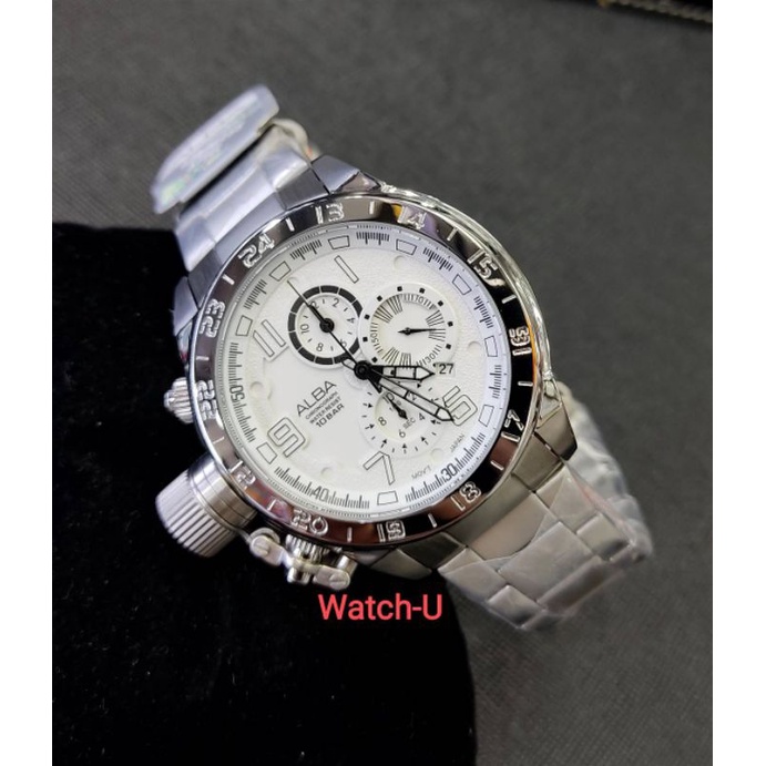 นาฬิกา ALBA Commando Chronograph Men's Watch รุ่น AF8T87X1 AF8T87X ...
