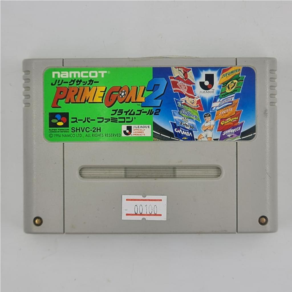 [00100] J. League Soccer Prime Goal 2 (JP)(SFC)(USED) แผ่นเกมแท้ มือสอง ...