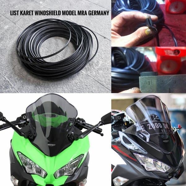 รายชื ่ อ WINDSHIELD Rubber VISOR MIKA Glass GSX R25 CBR ใหม ่ NINJA ...