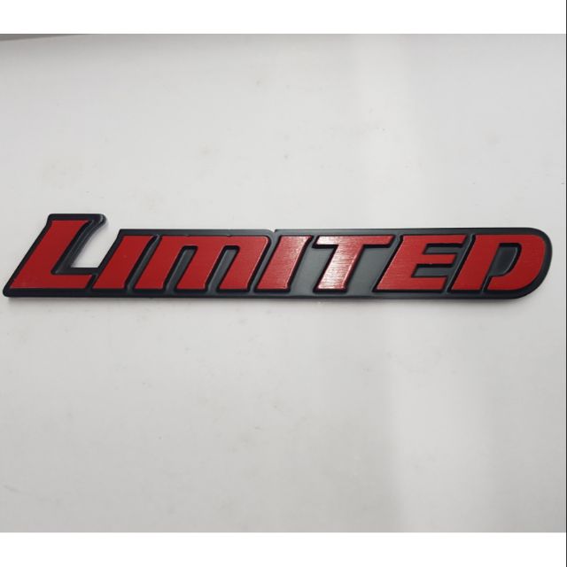 Logo Limited งาน Aluminum | Shopee Thailand
