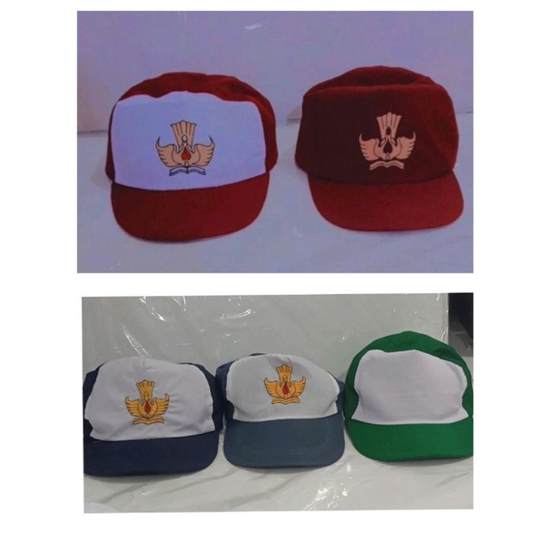 SCHOOL HAT SD MI SMP SMA SMK STM | Shopee Thailand