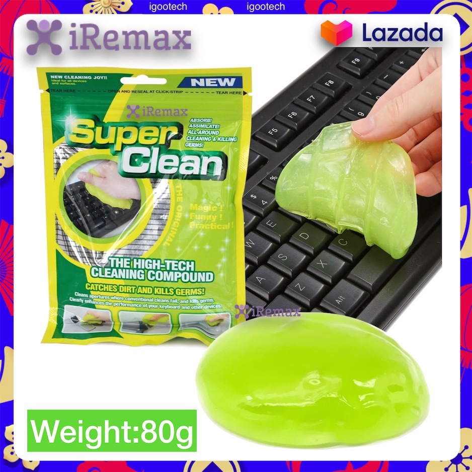 iRemax Super Clean 🆕 เกรด Premium 🇰🇷 เจลดูดฝุ่น ทำความสะอาดคีย์บอร์ด ...