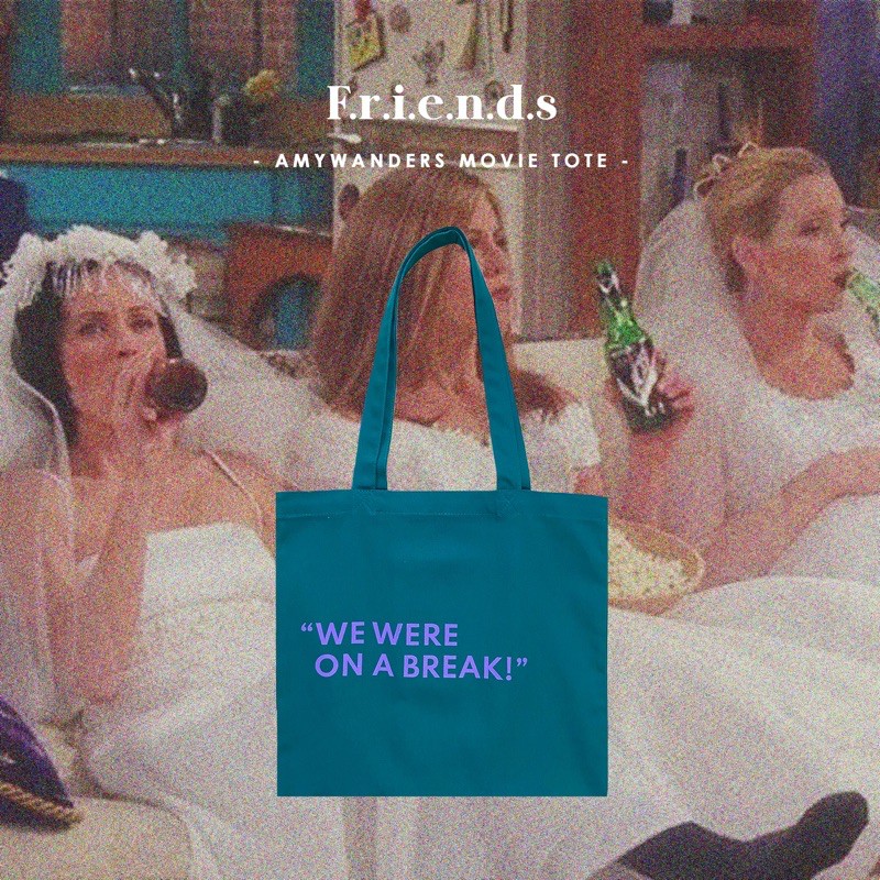 Amywanders tote กระเป๋าผ้า F.r.i.e.n.d.s. | Shopee Thailand