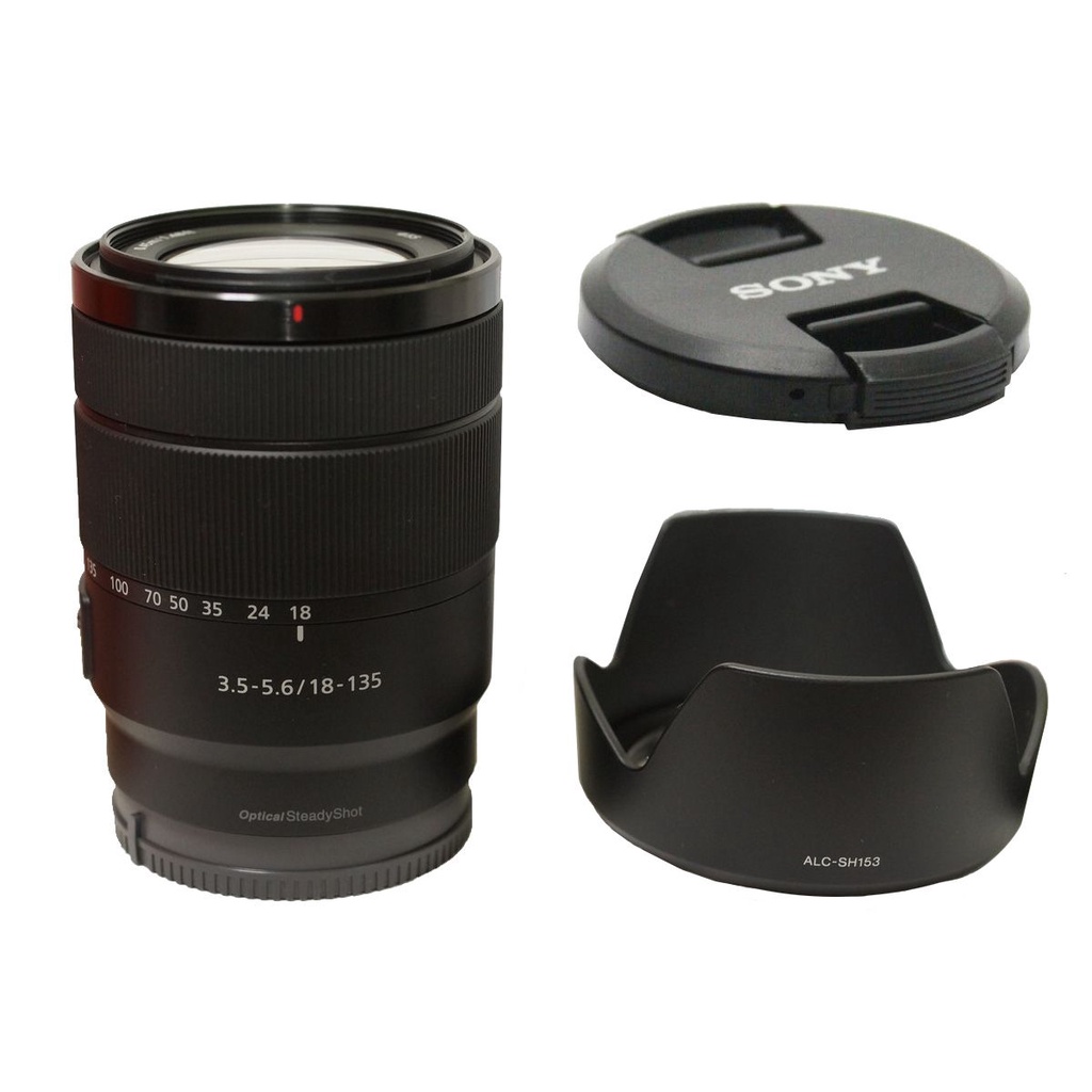 Sony E 18-135mm f/3.5-5.6 OSS APS-C Zoom Lens SEL18135 ( Black, Bulk ...