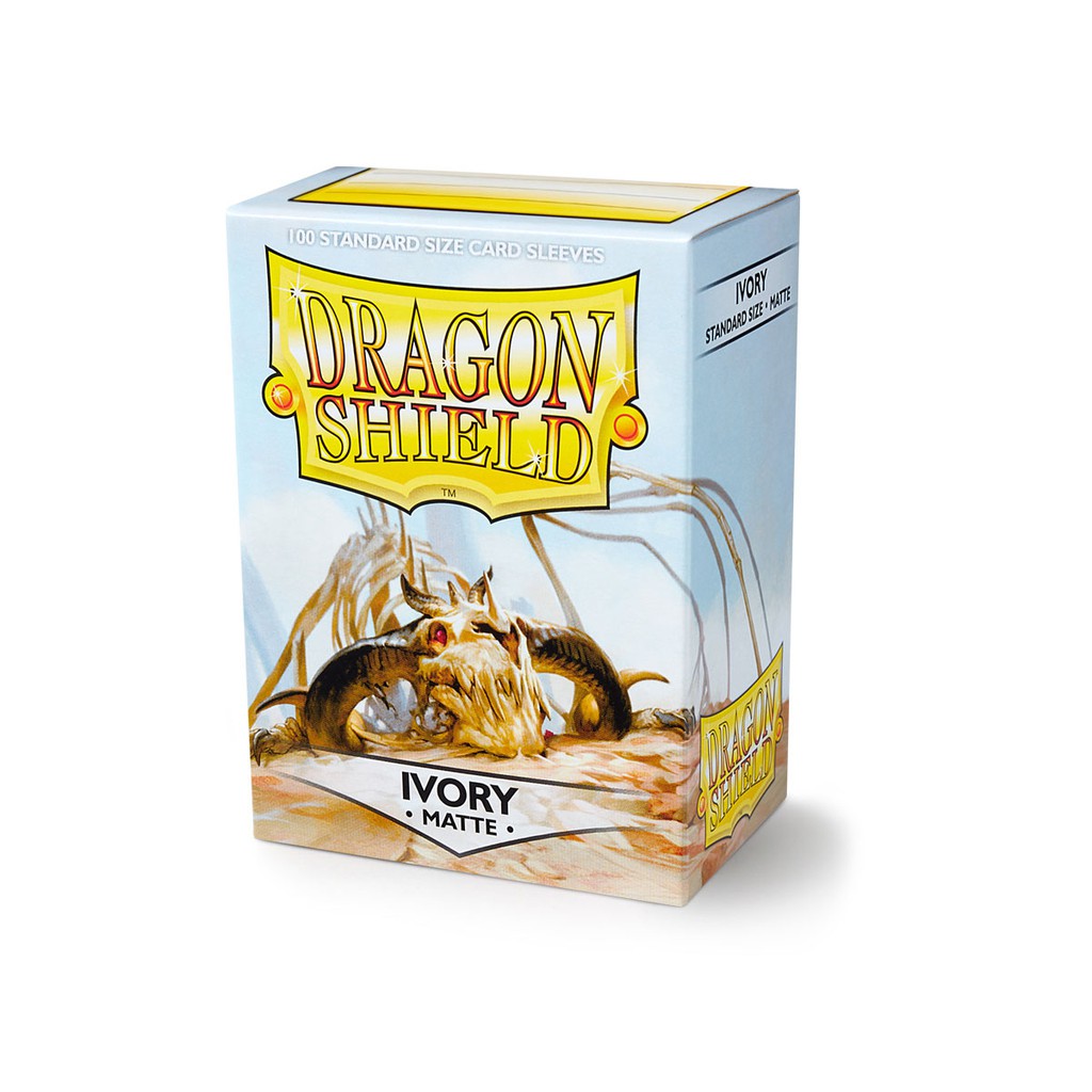 Dragon Shield Sleeve : Ivory Matte 100 Standard | Shopee Thailand