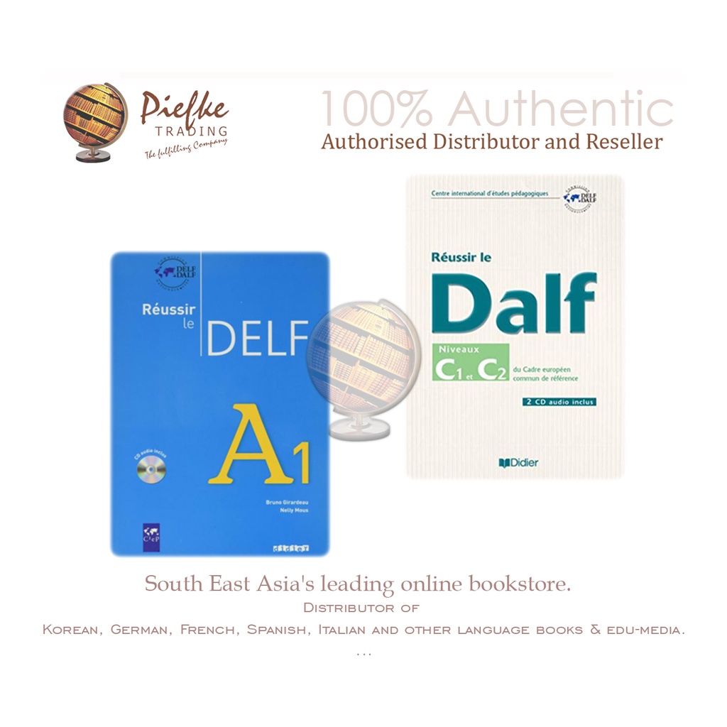 Reussir Le Dalf : Levels C1-C2, A1 BOOK & Audio AUDIO : 9782278061013: ...