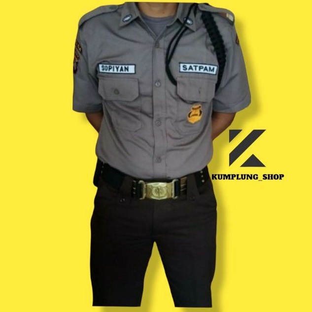 ชุดการ์ดรักษาความปลอดภัย pdh ใหม่ล่าสุดสําหรับยามรักษาความปลอดภัย pdh สีน้ําตาลล่าสุด | Shopee ...
