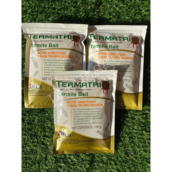 ชนิดเติมสถานีปลวก กำจัดปลวก เหยื่อปลวก เหยื่อกำจัดปลวก ยาปลวก Termatrix termite bait ขนาด 100 ...