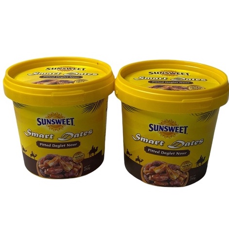 อินทผลัม ไร้เม็ด,ไร้ก้าน 日期 Sunsweet Smart Date 250gm ตูนิเซียกระป๋องสี ...