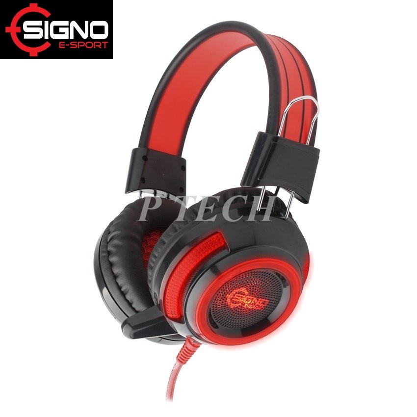 Signo E-Sport Iluminated Gaming Headphone รุ่น HP-805BLK (Black ...