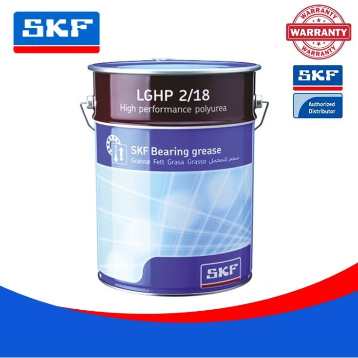 จาระบี SKF LGHP 2/18 ขนาด 18 กิโลกรัม จาระบีหล่อลื่นตลับลูกปืนประสิทธิภาพสูง | Shopee Thailand