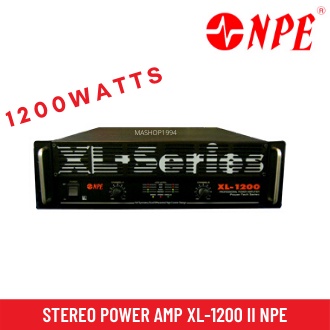 XL-1200 II NPE สเตอริโอเพาเวอร์แอมป์ (STEREO POWER AMP ) 1200W เช็คก่อน ...