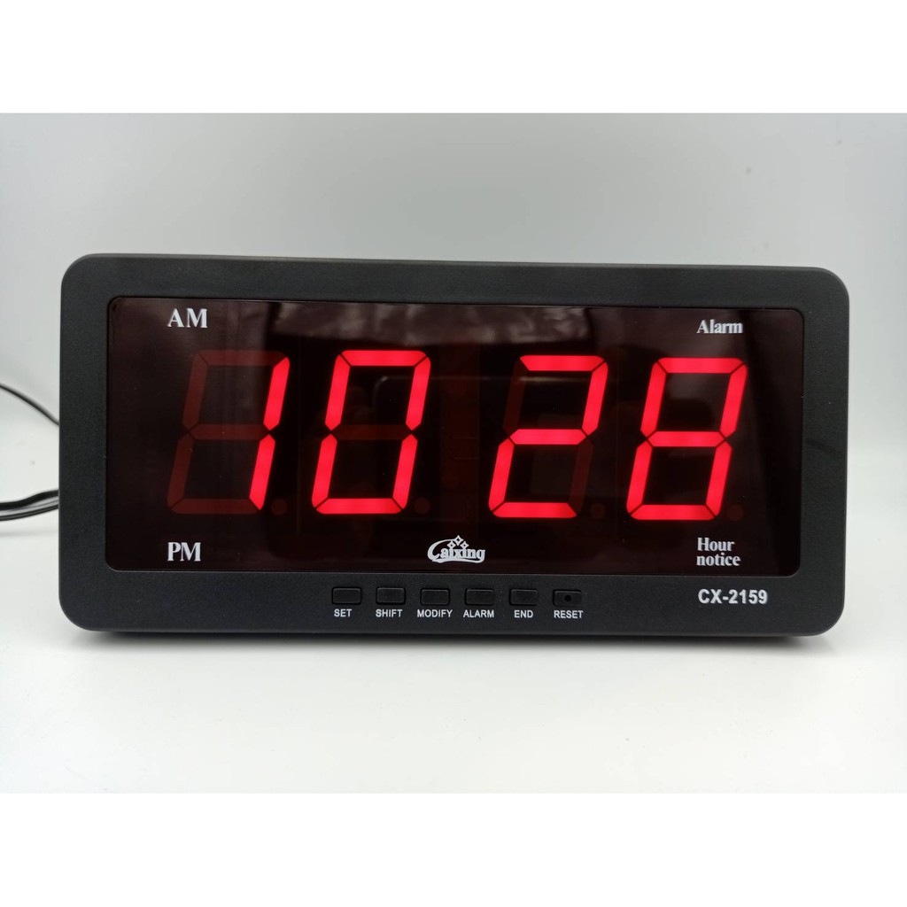 นาฬิกาดิจิตอล รุ่นCX-2159 นาฬิกาปลุกได้ถึง8ครั้ง Cixing ของแท้ นาฬิกา ...