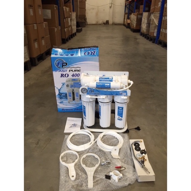 เครื่องกรองน้ำ Fast Pure ระบบ RO 400 GPD | Shopee Thailand