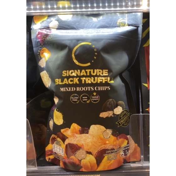 คริฟ ซิกเนเจอร์ แบล็คทรัฟเฟิล 75g. Cruff Signature Black Truffle ...