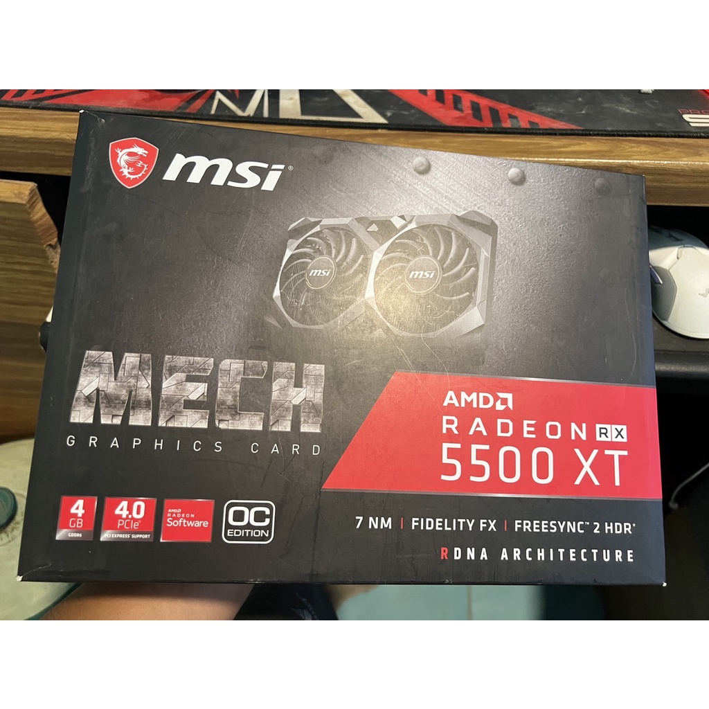 MSI RX 5500 XT MECH 4G | Shopee Thailand