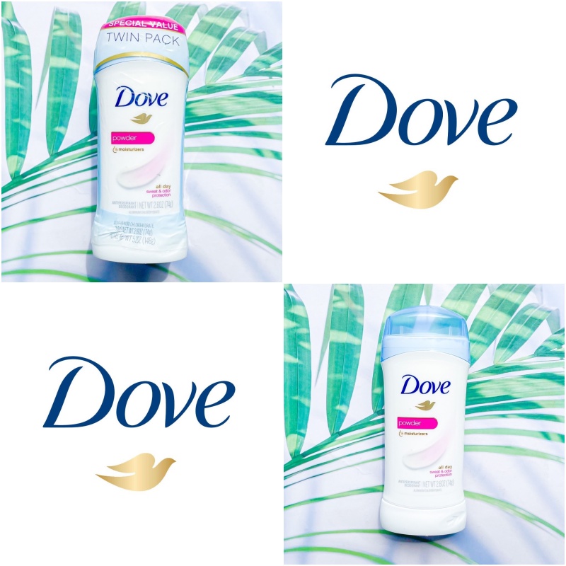 โดฟ ผลิตภัณฑ์ระงับกลิ่นกาย Antiperspirant Deodorant, Powder 74g (Dove ...