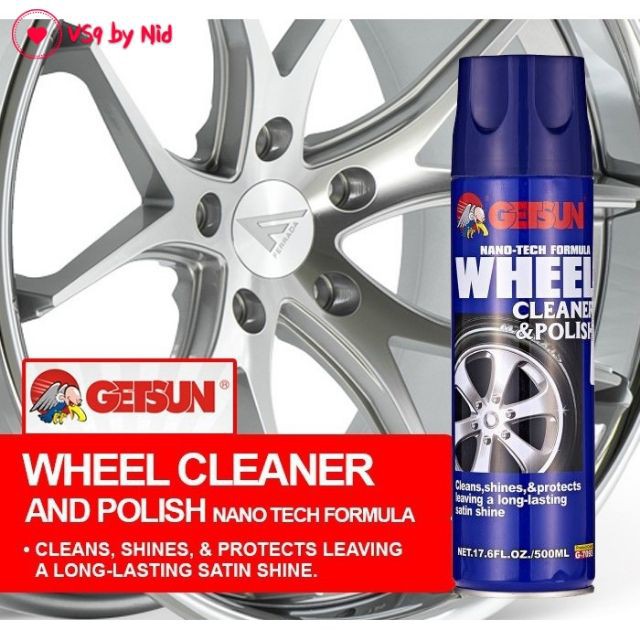GETSUN Nano-Tech Formula สเปรย์ทำความสะอาดล้อแม็ก | Shopee Thailand