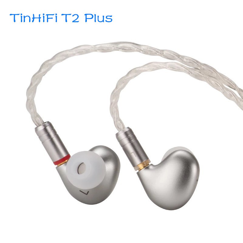 TIN HIFI T2 PLUS In Ear Earphone Dynamic Drive HIFI Earphone DJ Metal 3 ...
