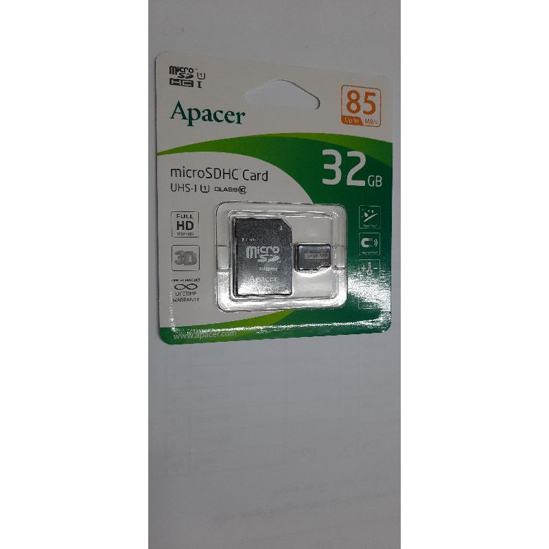 Micro sd card Apacer 32 gb class 10 | Shopee Thailand