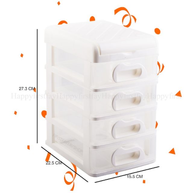 ลิ้นชัก 4 ชั้น กิ๊ปเซท สีขาว ฝาบนเปิดได้ Keyway CA-304 สีขาว | Shopee ...