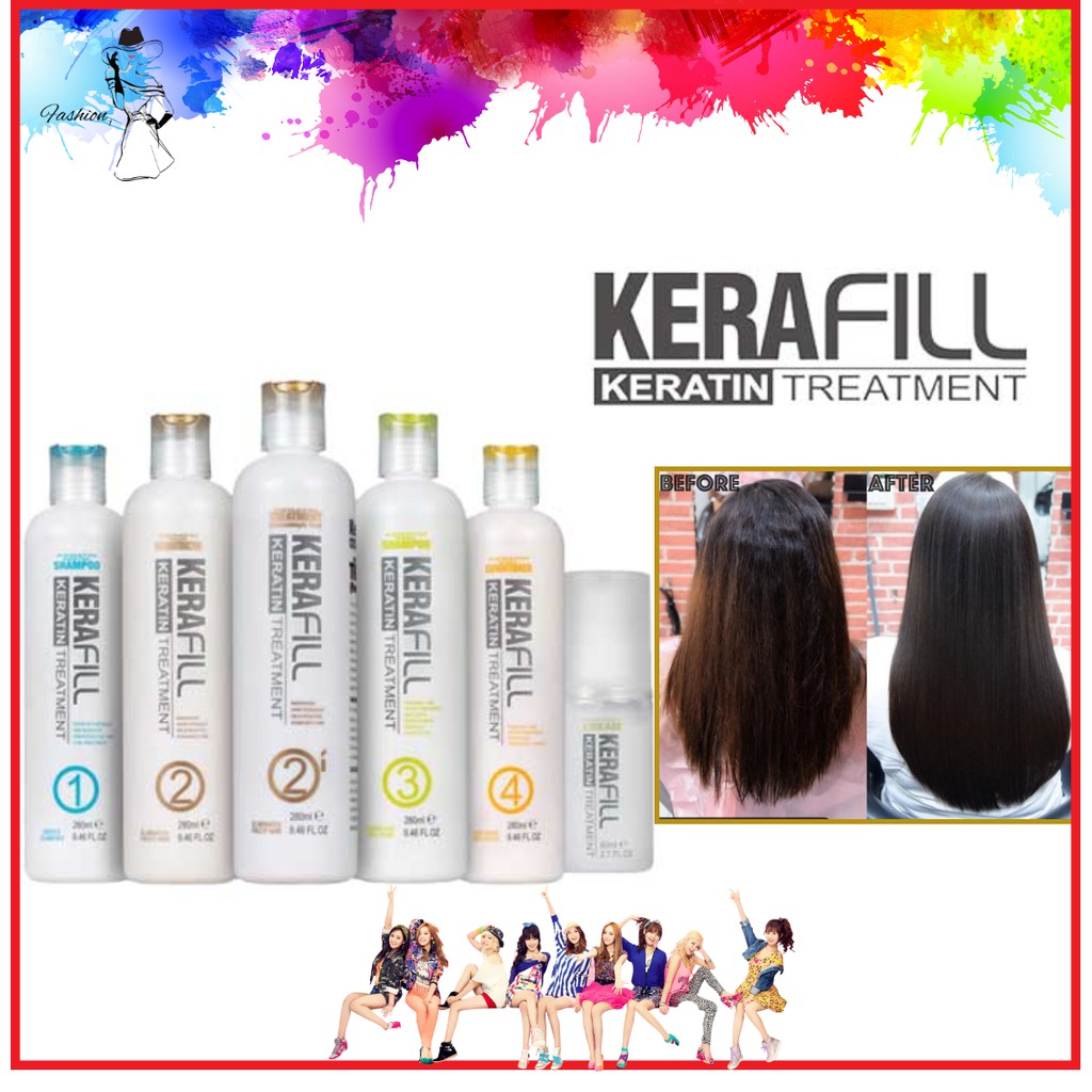 🔥KERAfill Keratin Treatment 280ml เคราฟิว ผลิตภัณฑ์รักษาเส้นผม โปรตีนผม ...