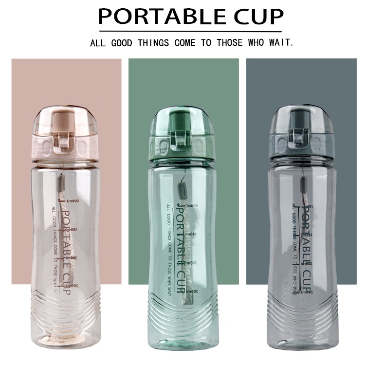 ขวดน้ำดื่ม พกพาสะดวก ขนาด 500-600 ML | Shopee Thailand