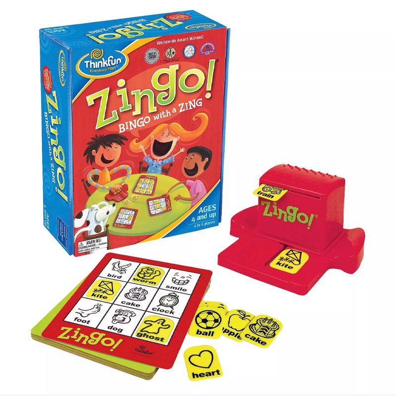 ThinkFun Zingo Bingo Award Winning Preschool Game for Pre-Readers and ...