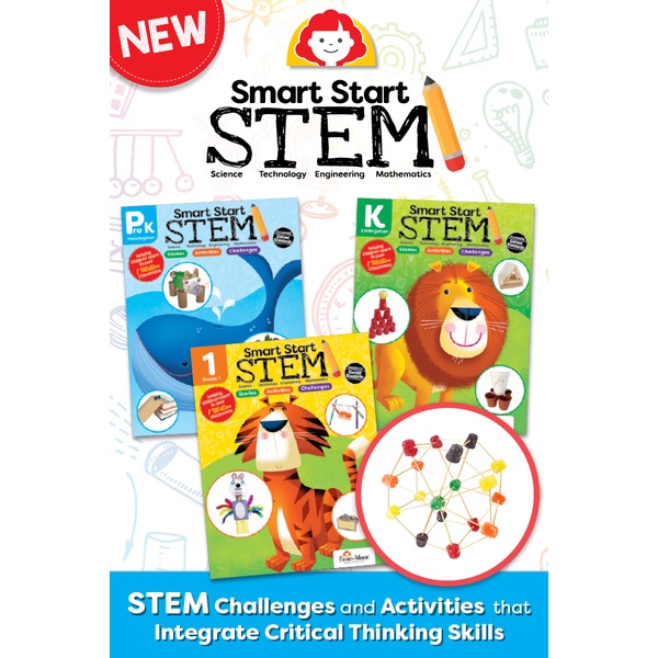 SALE ‼️Smart Start STEM by Evan Moor หนังสือกิจกรรมภาษาอังกฤษ สำหรับ ...