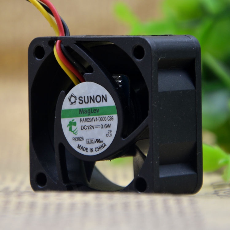 Taijun TAJUN HA40201V4-D000-C99 4020 4cm 12V 0.6W พัดลมระบายความร้อนแบบ ...