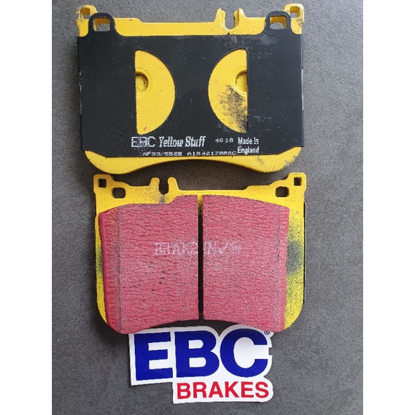 ผ้าเบรค EBC Brakes รุ่น Yellowstuff/ ผ้าหน้า Mercedes Benz รุ่น CLS53 ...