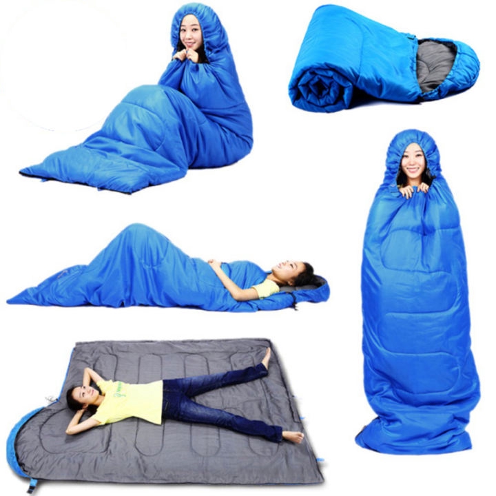 Sleeping Bag ถุงนอน แบบพกพา ถุงนอนปิกนิก ขนาดกระทัดรัด น้ำหนักเบา ...