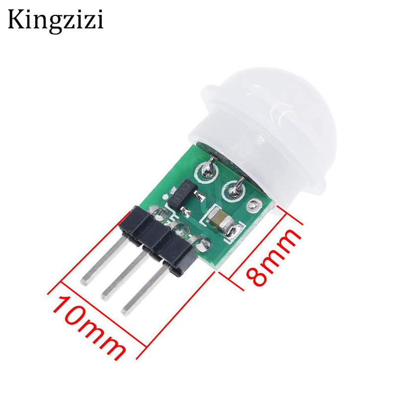 มินิ ir pyroelectric pir motion sensor โมดูล am 312 เซนเซอร์ตรวจจับอินฟราเรด dc 2 . 7 to 12v ...