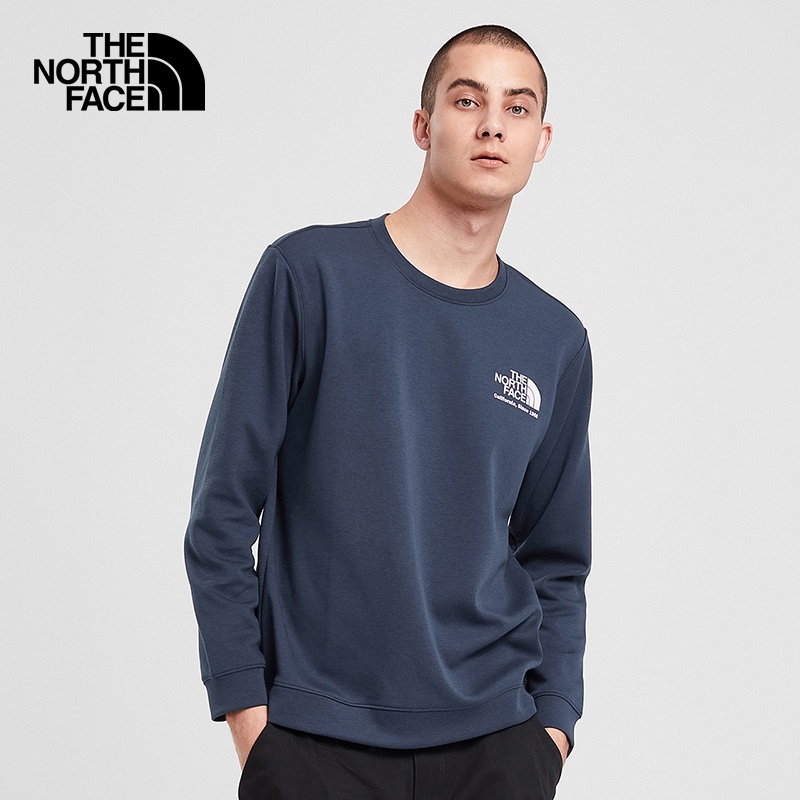 THE NORTH FACE M EXPLORER CREW - AP -URBAN NAVY เสื้อยืด เน้นโลโก้ ...