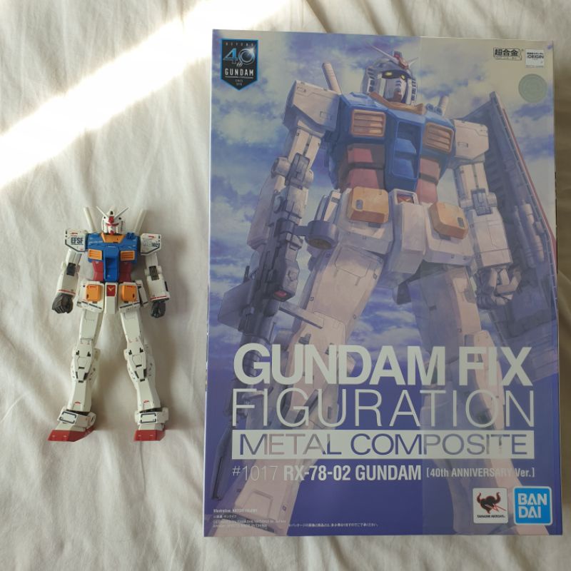 Gundam Fix Figuration Metal Composite RX-78-02 Gundam (40th anniversary ver.) | Shopee Thailand