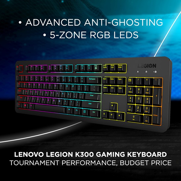 Lenovo Legion K300 RGB Gaming Keyboard คีย ไทย - EN | Shopee Thailand